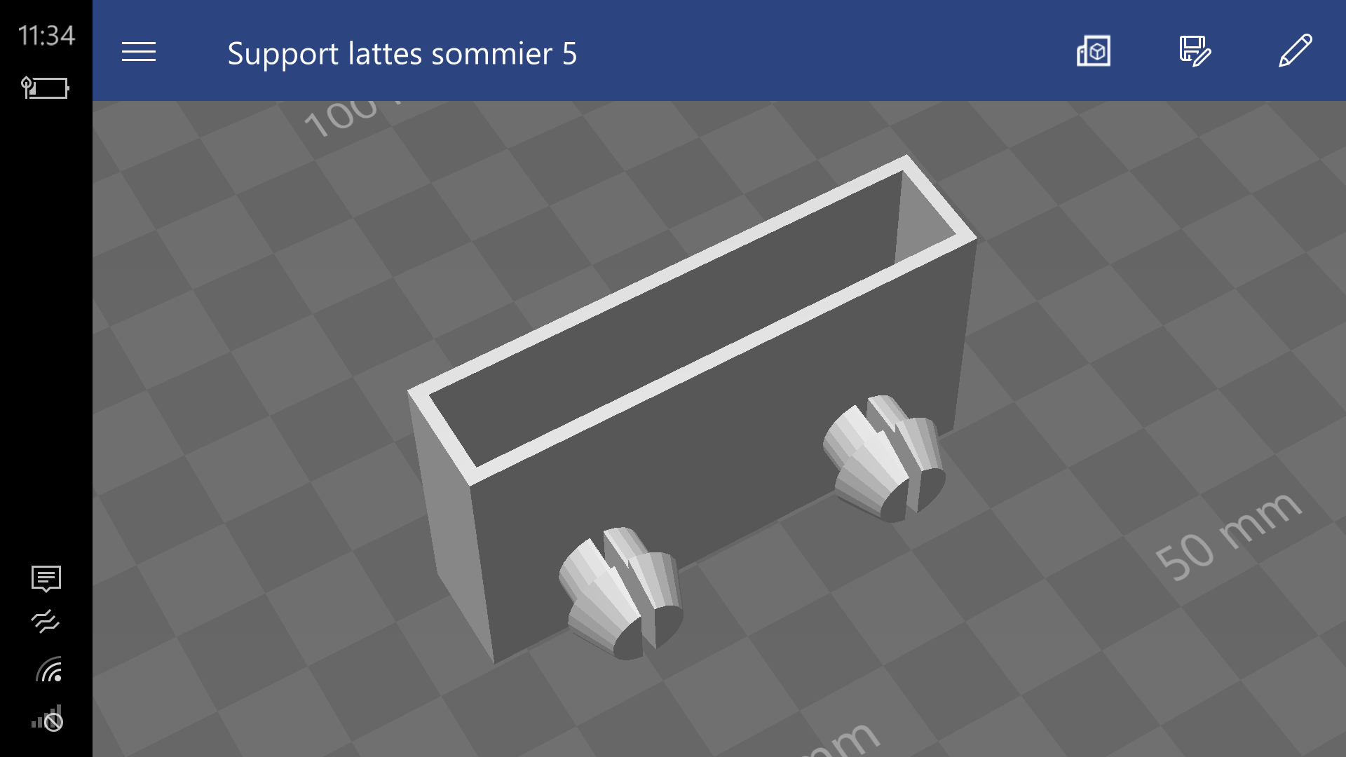 Free STL file Slat support for bed frame 🛏️ ・3D printing design to ...